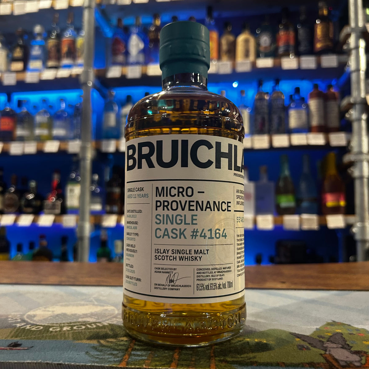 Bruichladdich Micro Provenance, 1st Fill Bourbon Cask 4164 ...