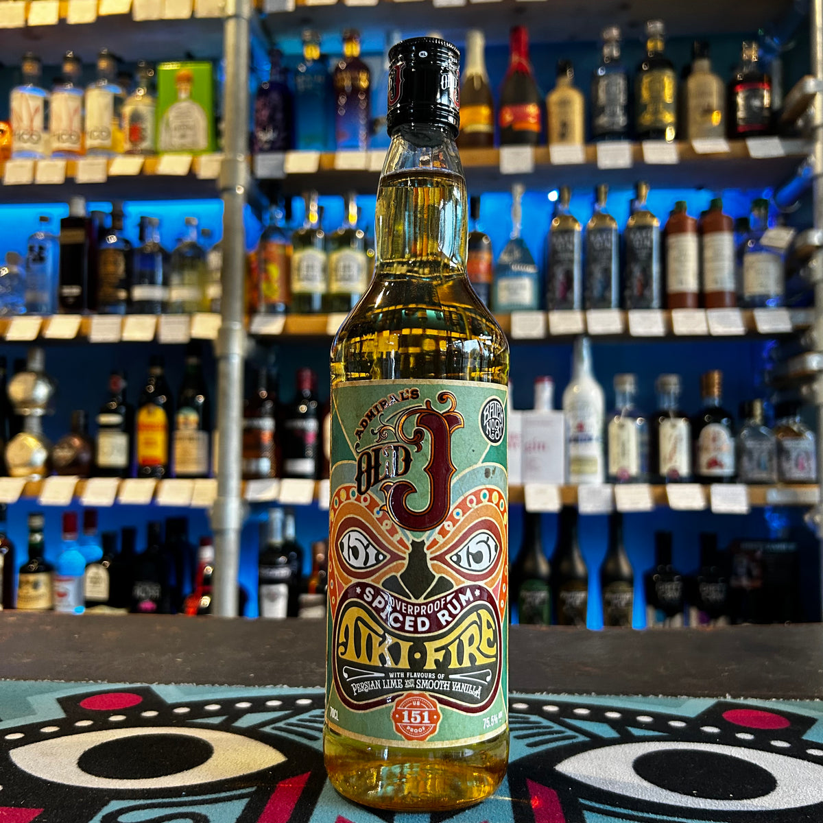 Old J - Tiki Fire Overproof Rum – Independent spirit of Bath